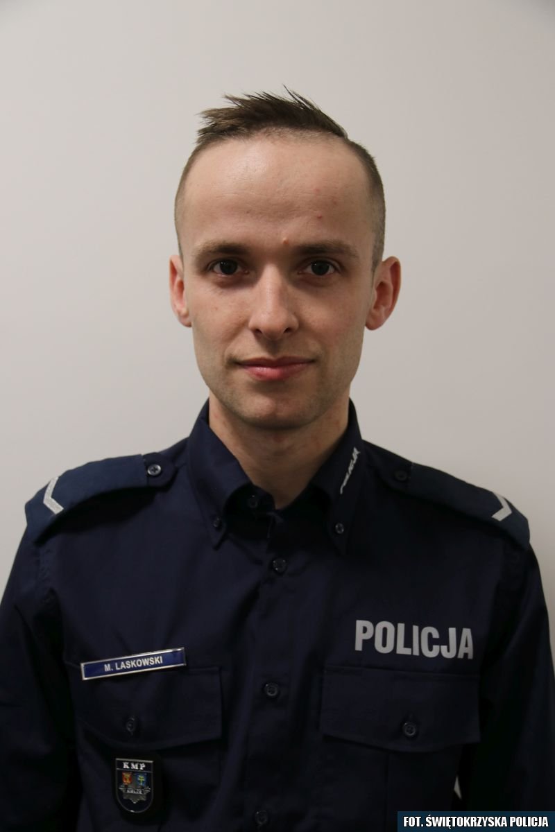 p.o. sierż. Mateusz Laskowski - Komisariat III Kielce - KMP Kielce